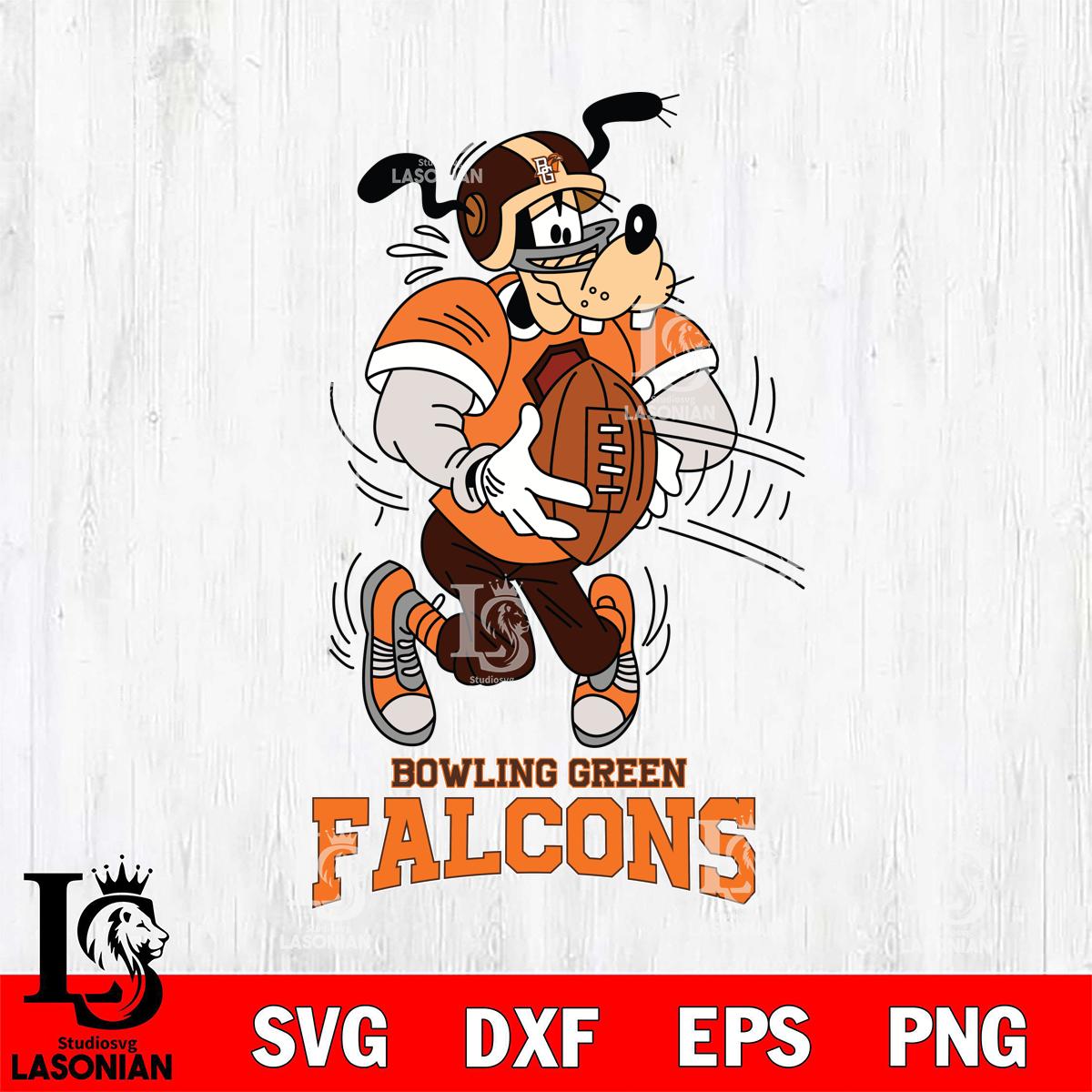 Bowling Green Falcons Goofy Sport Football – lasoniansvg