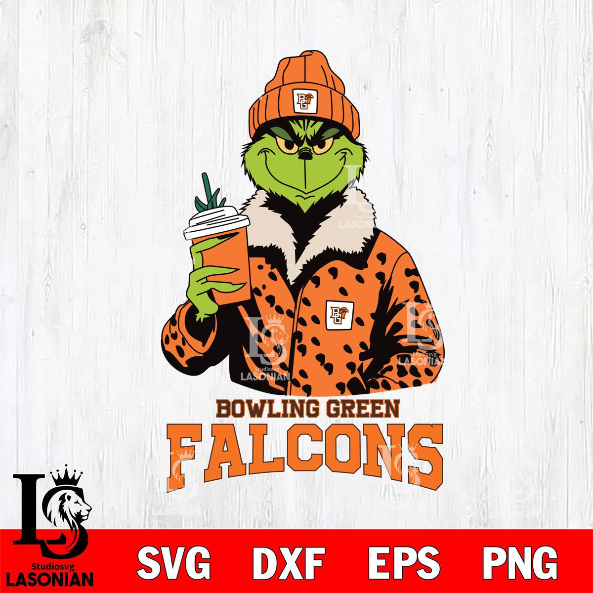 Bowling Green Falcons Grinch Leopard – lasoniansvg