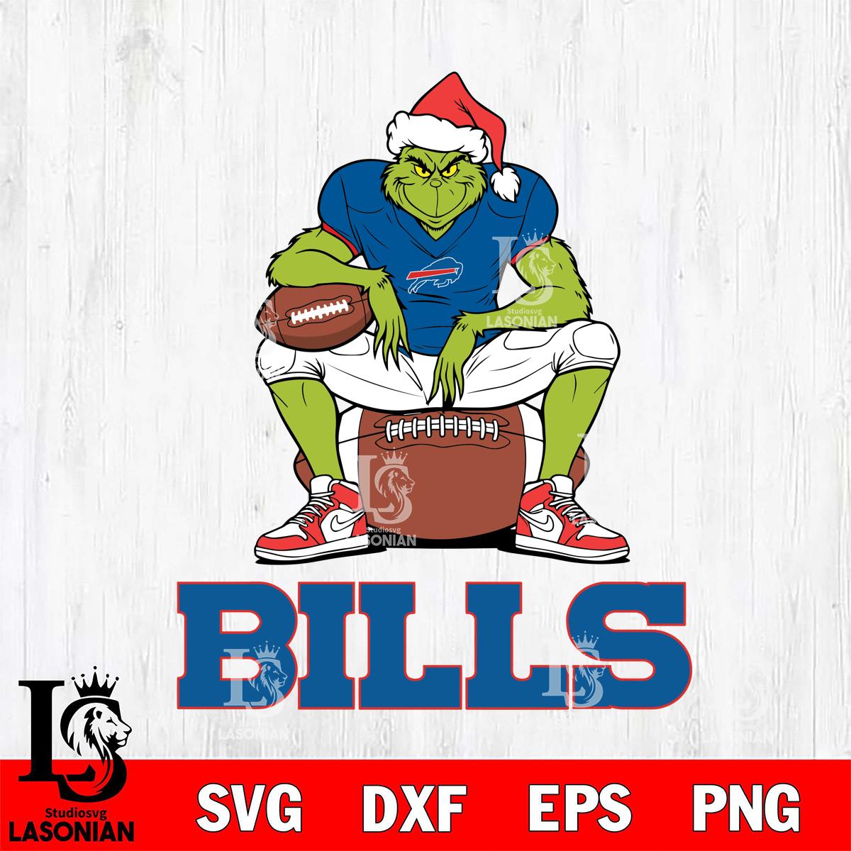 Buffalo Bills Grinch Ball Christmas – lasoniansvg
