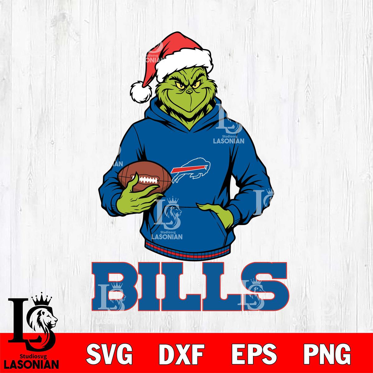 Buffalo Bills Grinch Football – lasoniansvg