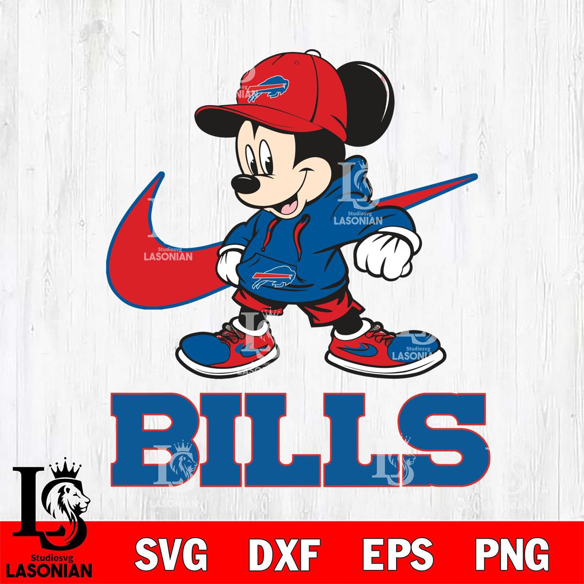 Buffalo Bills Mickey Mouse NIKE – lasoniansvg