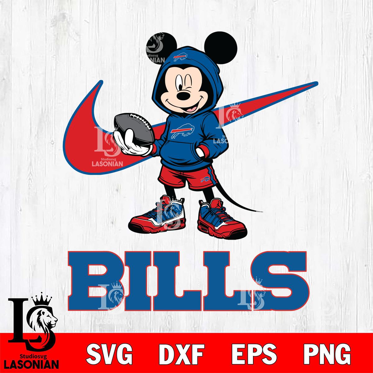 Buffalo Bills Mikey Mouse Disney NIKE – lasoniansvg