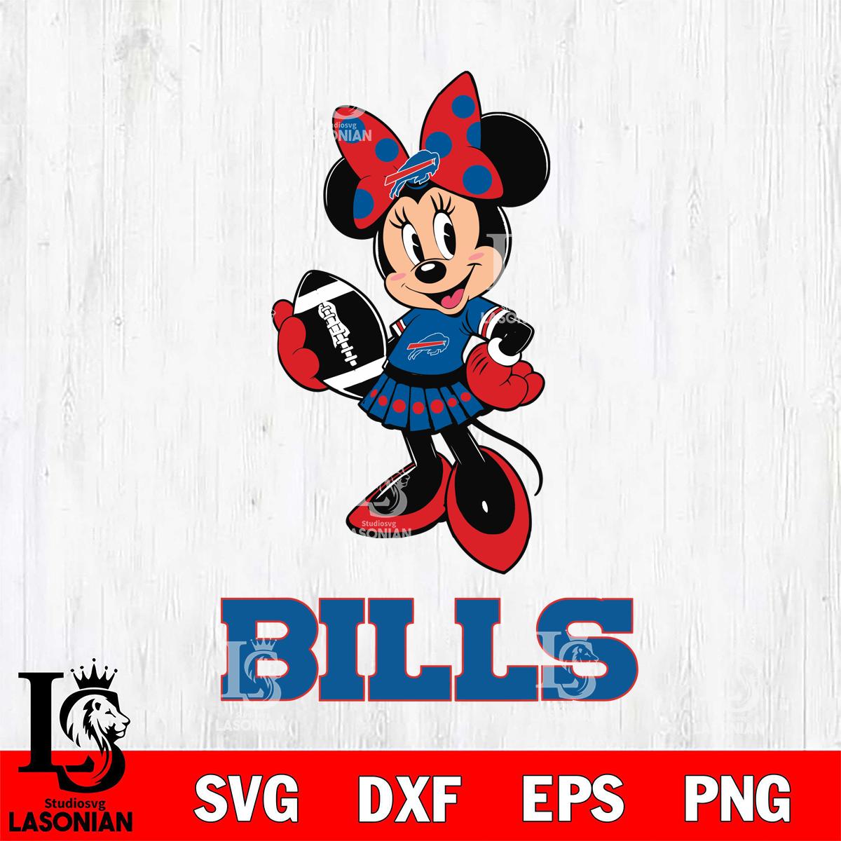 Buffalo Bills Minnie Mouse – lasoniansvg