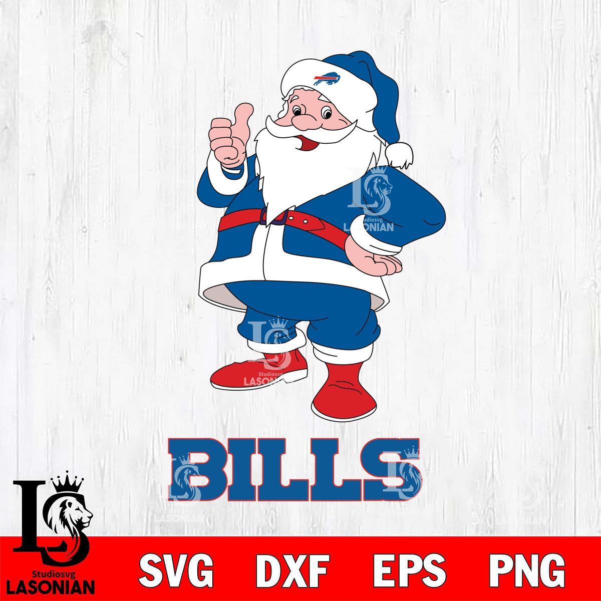 Buffalo Bills Santa claus – lasoniansvg