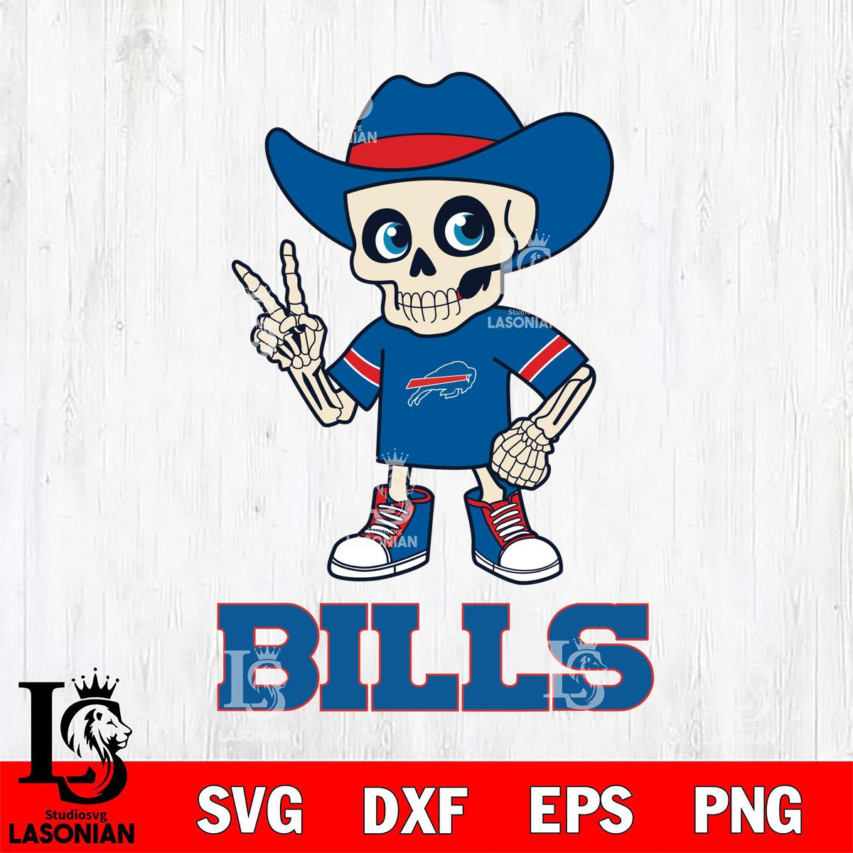 Buffalo Bills Skeleton Football 2 – lasoniansvg
