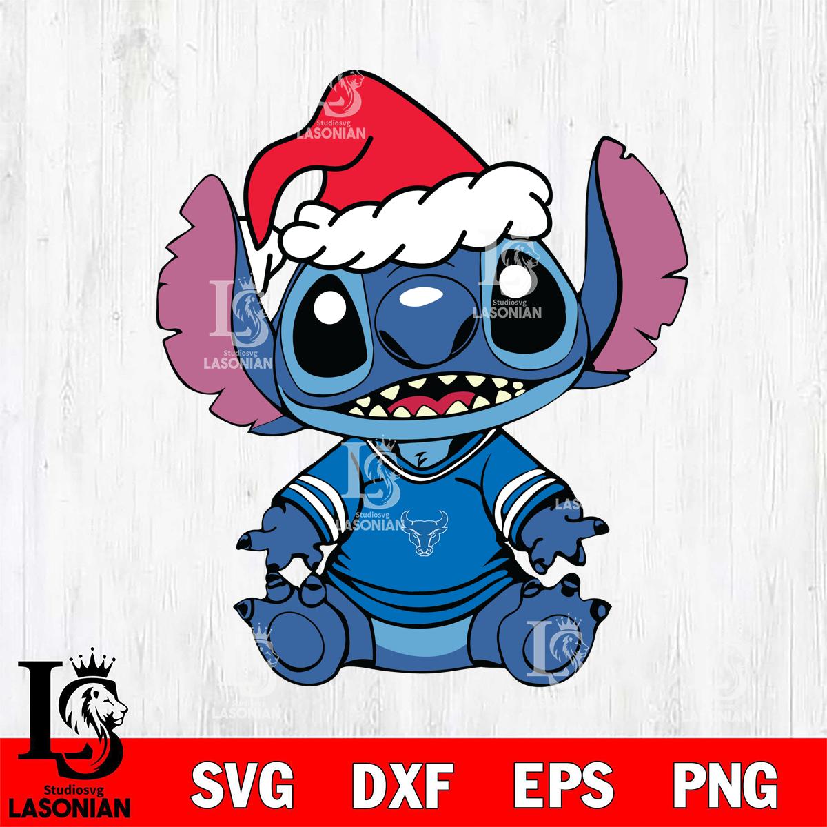 Buffalo Bulls Baby Stitch Christmas – lasoniansvg