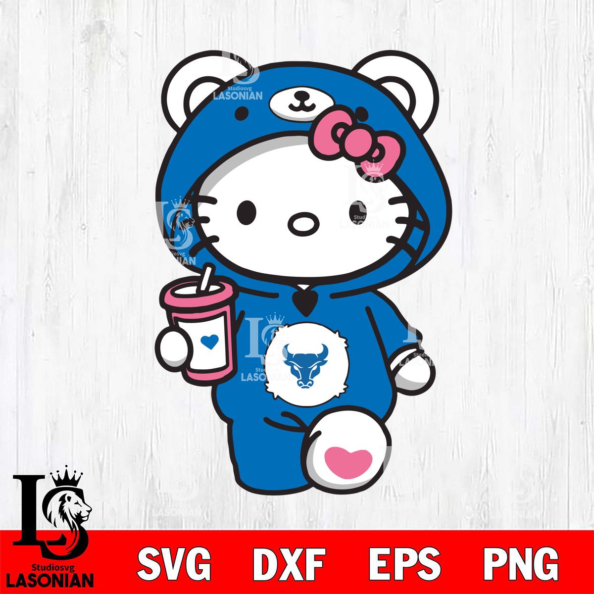 Buffalo Bulls Cute Hello Kitty – lasoniansvg