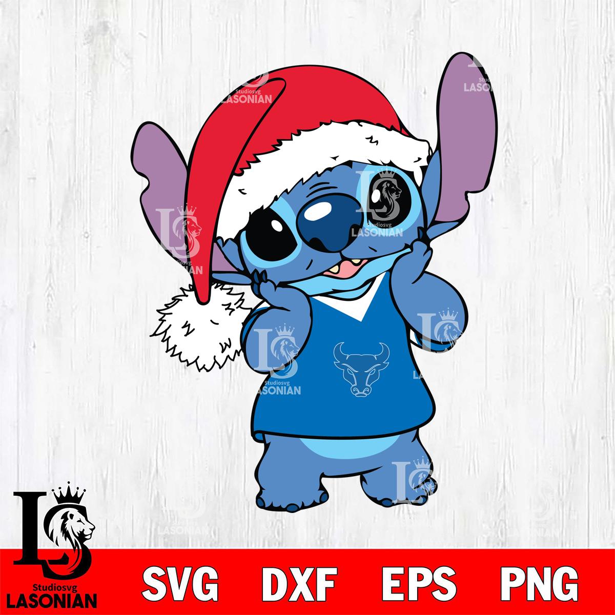 Buffalo Bulls Cute Stitch Christmas – lasoniansvg