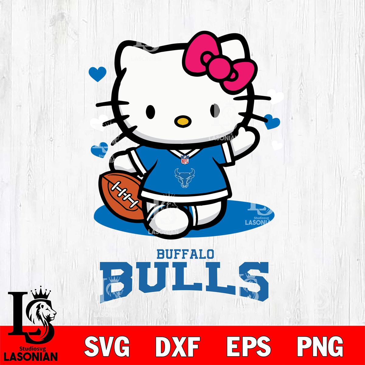 Buffalo Bulls Hello Kitty NCAA 3 – lasoniansvg