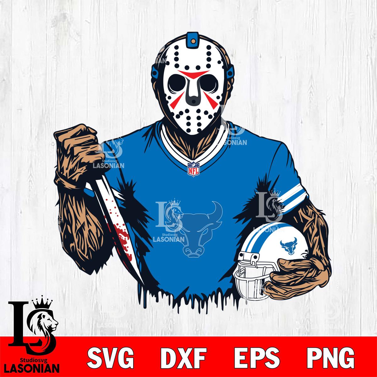 Buffalo Bulls Jason Voorhees Horror 5 – lasoniansvg