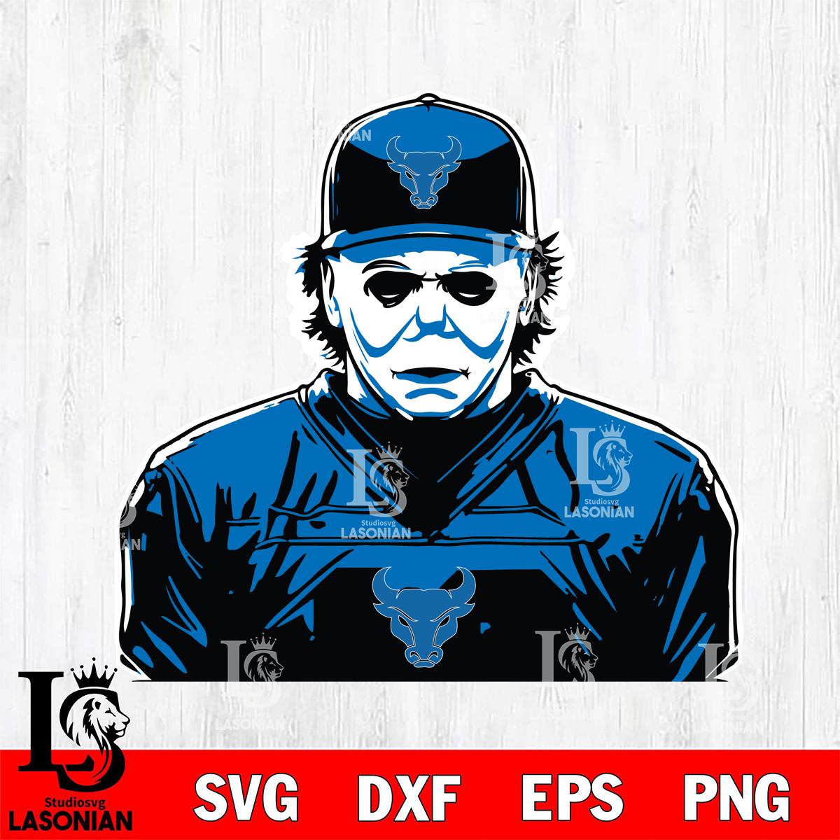 Buffalo Bulls Michael Myers Horror Halloween – lasoniansvg