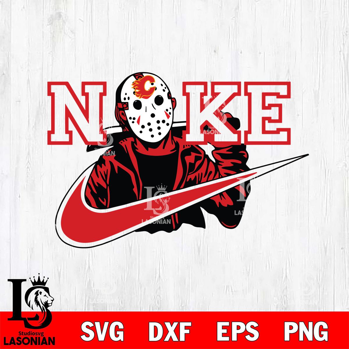 Calgary Flames Jason Voorhees Nike – lasoniansvg