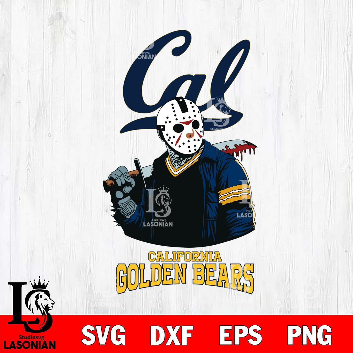 California Golden Bears Jason Voorhees 10 – lasoniansvg
