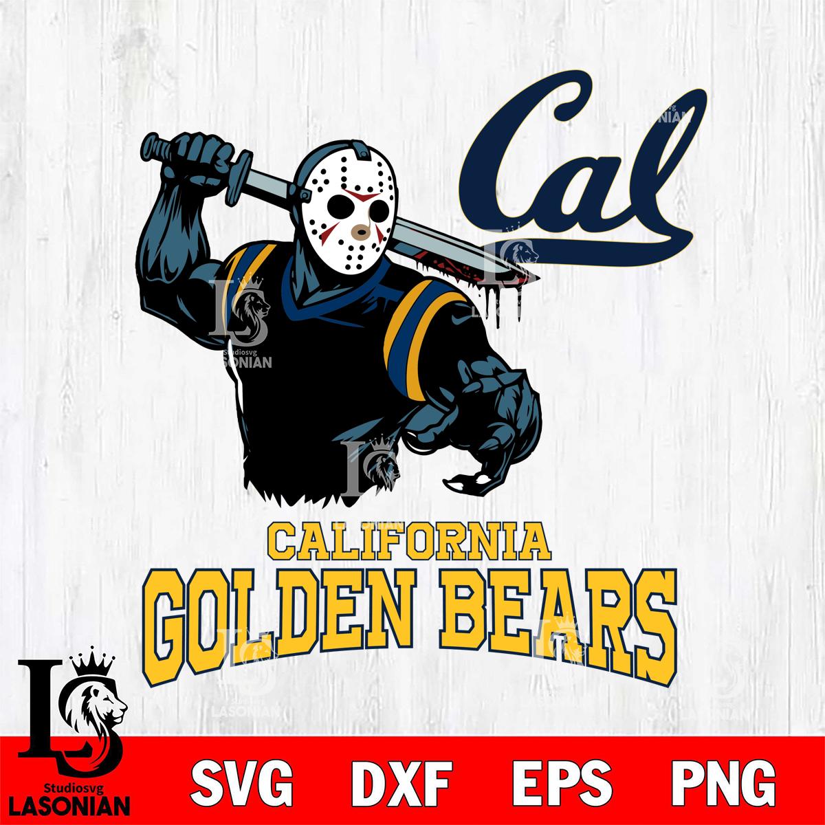 California Golden Bears Jason Voorhees 5 – lasoniansvg