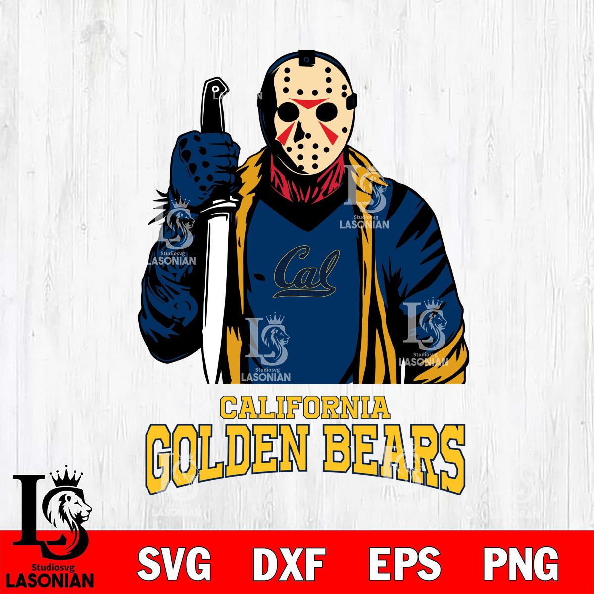 California Golden Bears Jason Voorhees 6 – lasoniansvg