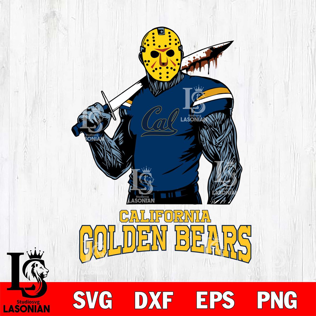 California Golden Bears Jason Voorhees 7 – lasoniansvg