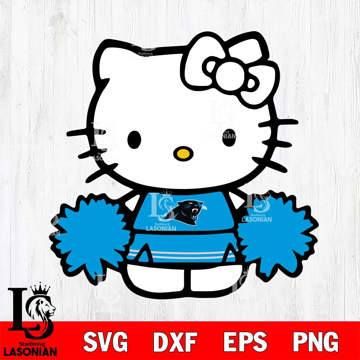 Carolina Panthers Hello Kitty sport 3 – lasoniansvg