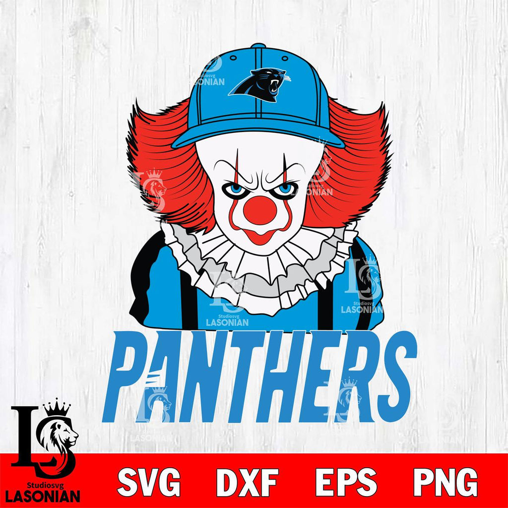 Carolina Panthers Pennywise Horror Sport 10 – lasoniansvg