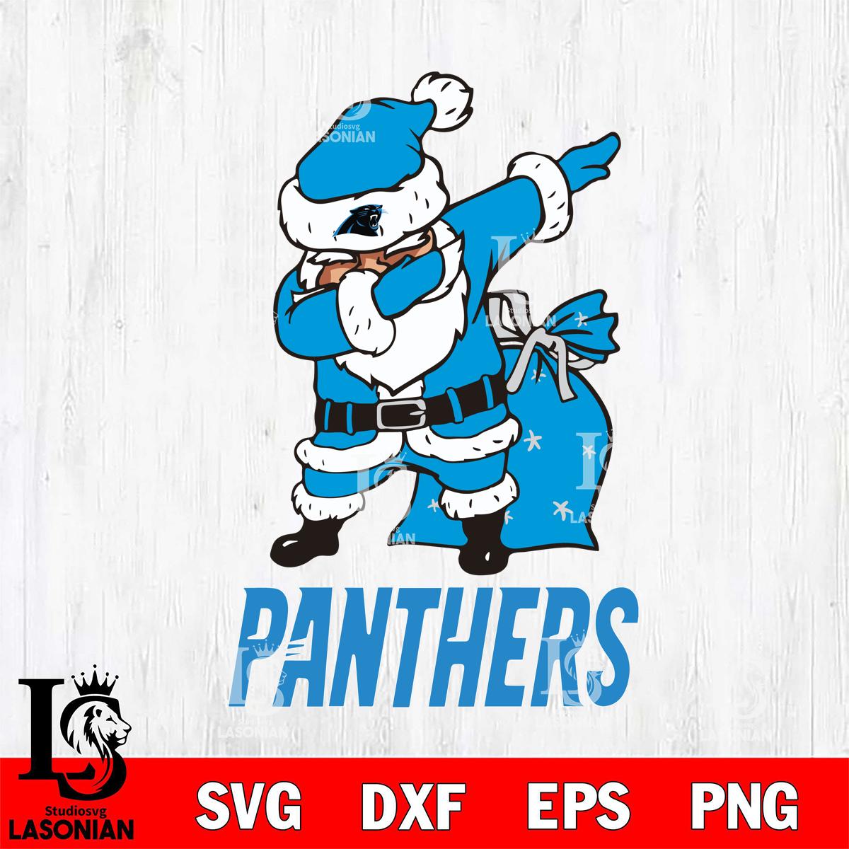 Carolina Panthers Santa Claus Ugly – lasoniansvg