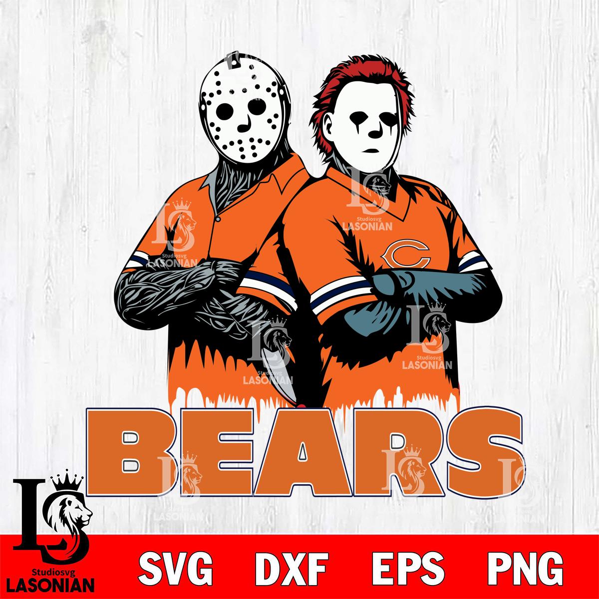Chicago Bears Jason Voorhees 8 – lasoniansvg