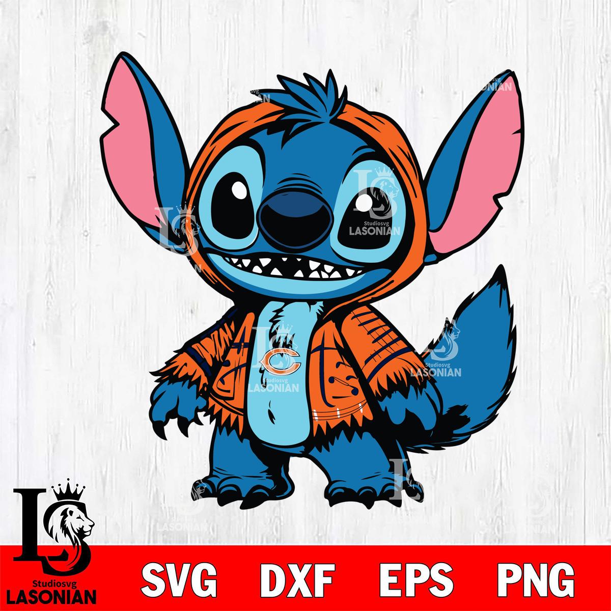Chicago Bears Stitch Football – lasoniansvg