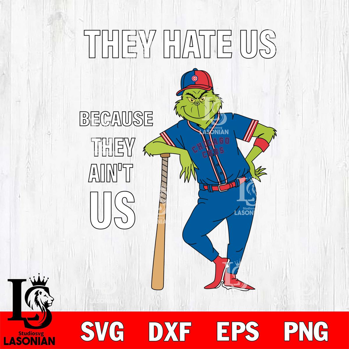 Chicago Cubs Grinch Baseball Funny – lasoniansvg