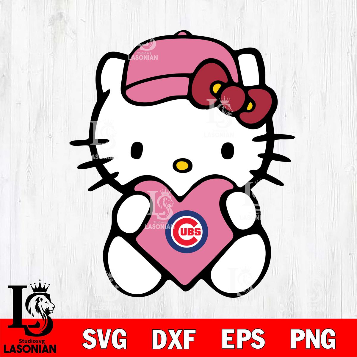 Chicago Cubs Hello Kitty sport 5 – lasoniansvg