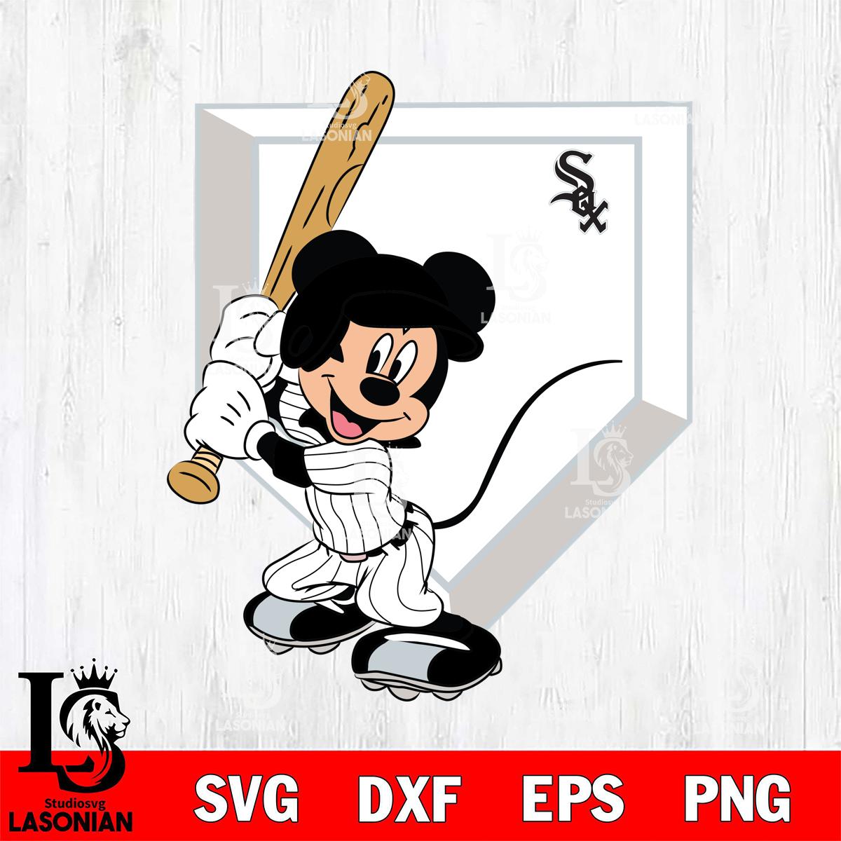 Chicago White Sox Mickey 3 – lasoniansvg