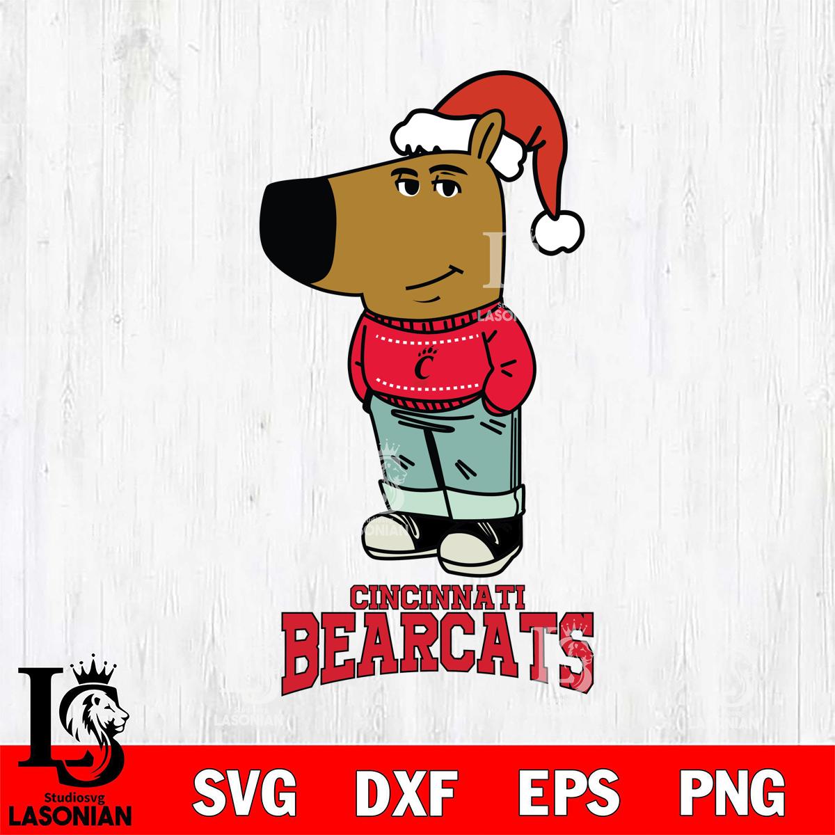 Cincinnati Bearcats Chill Guy Christmas – lasoniansvg