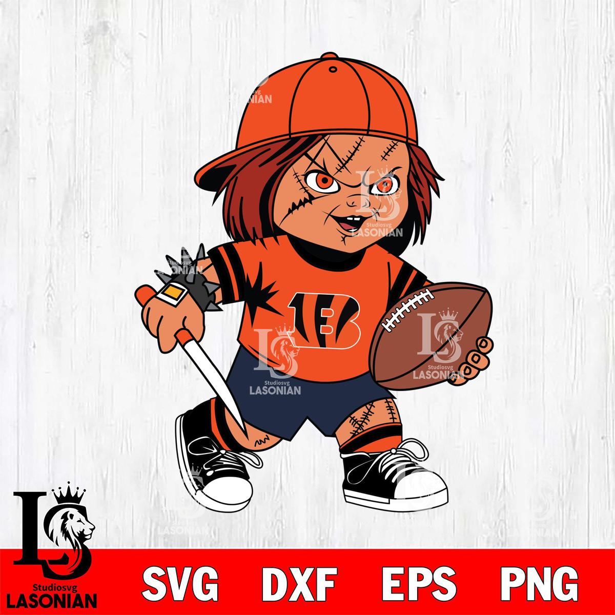 Cincinnati Bengals Chucky Horror 10 – lasoniansvg