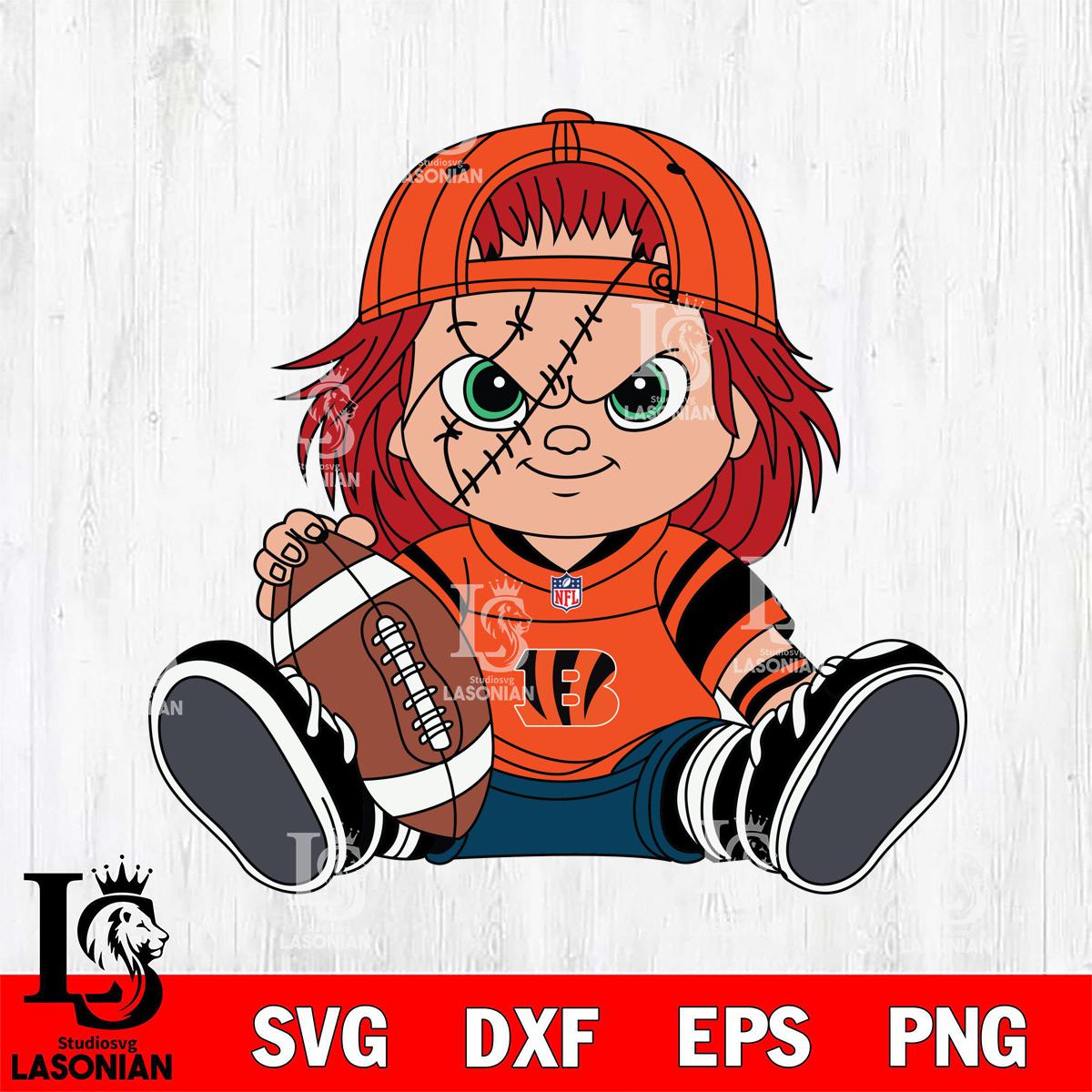 Cincinnati Bengals Chucky Horror 11 – lasoniansvg