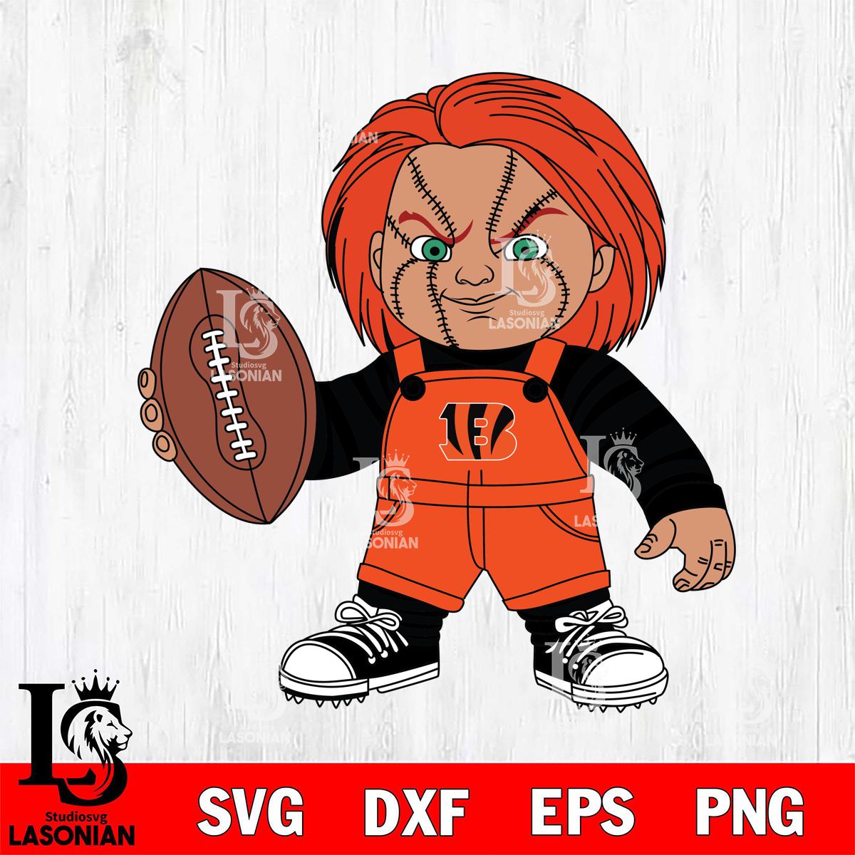 Cincinnati Bengals Chucky Horror 12 – lasoniansvg
