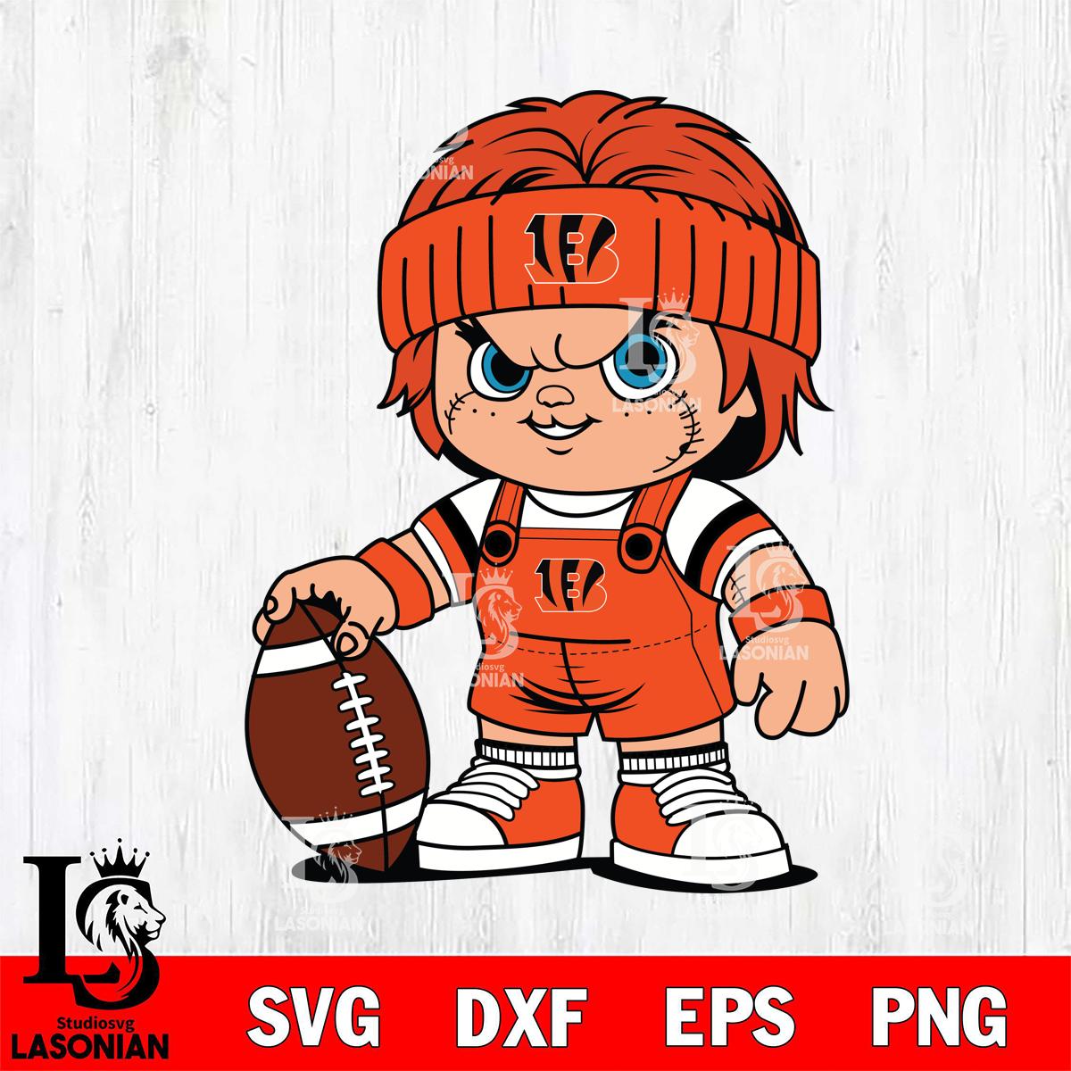 Cincinnati Bengals Chucky Horror 5 – lasoniansvg
