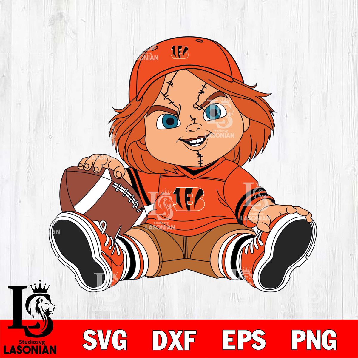 Cincinnati Bengals Chucky Horror 8 – lasoniansvg