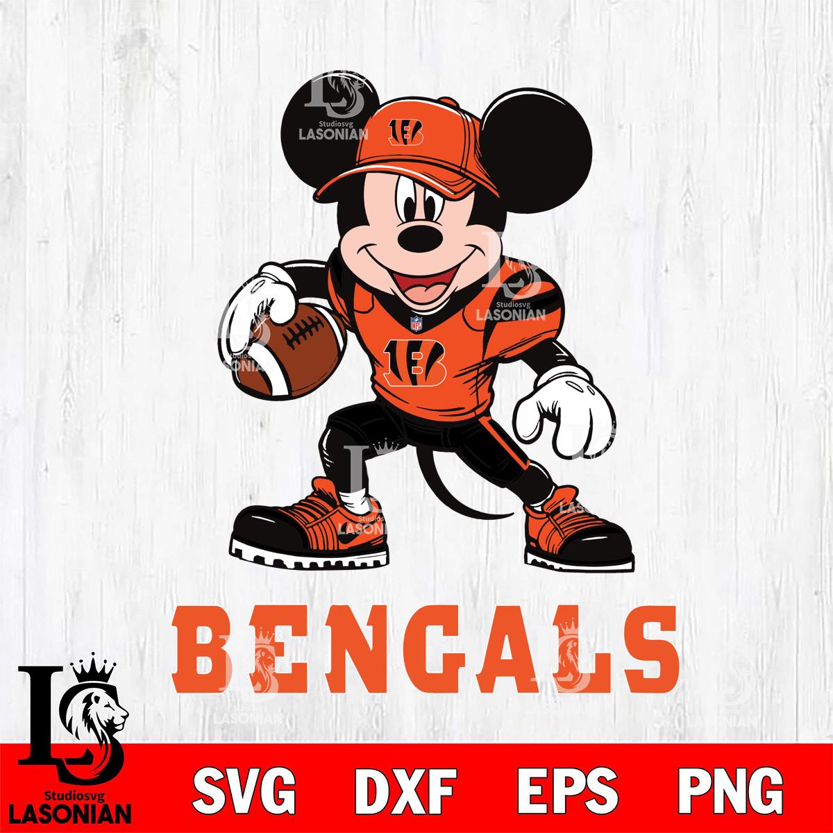 Cincinnati Bengals Mikey Mouse Disney – lasoniansvg