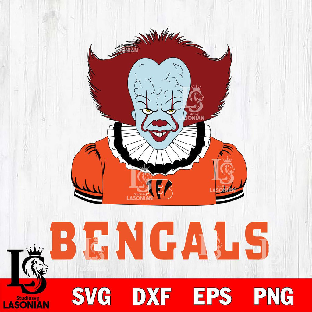 Cincinnati Bengals Pennywise Horror Sport 5 – lasoniansvg