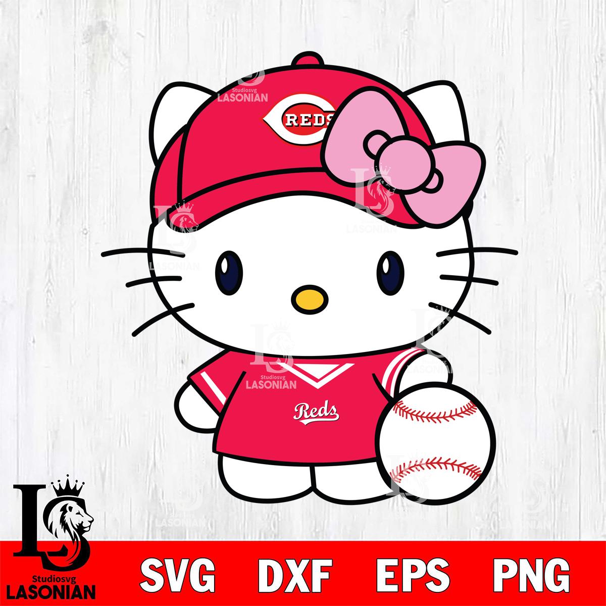 Cincinnati Reds Hello Kitty dress Baseball – lasoniansvg