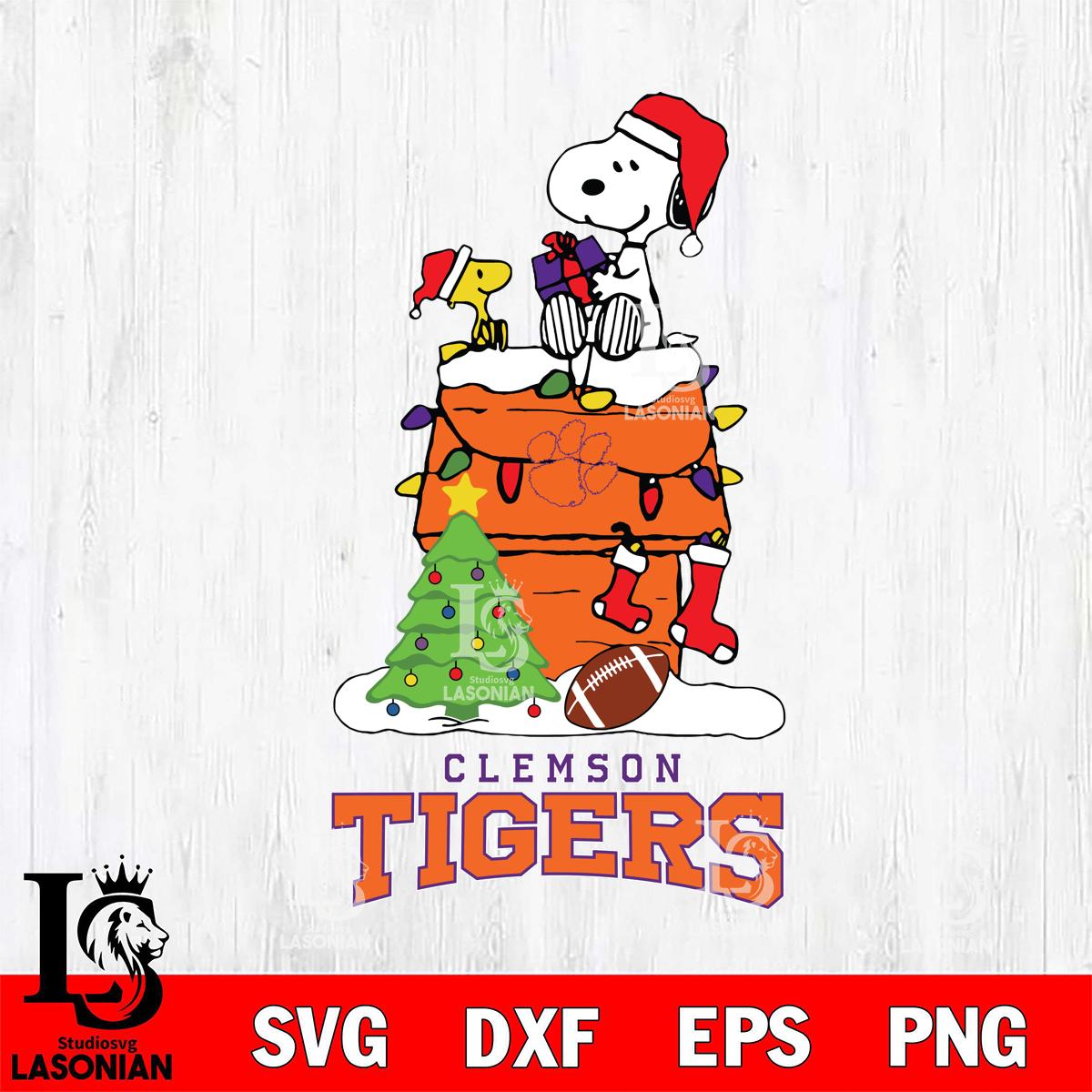 Clemson Tigers Snoopy Sport 11 – lasoniansvg