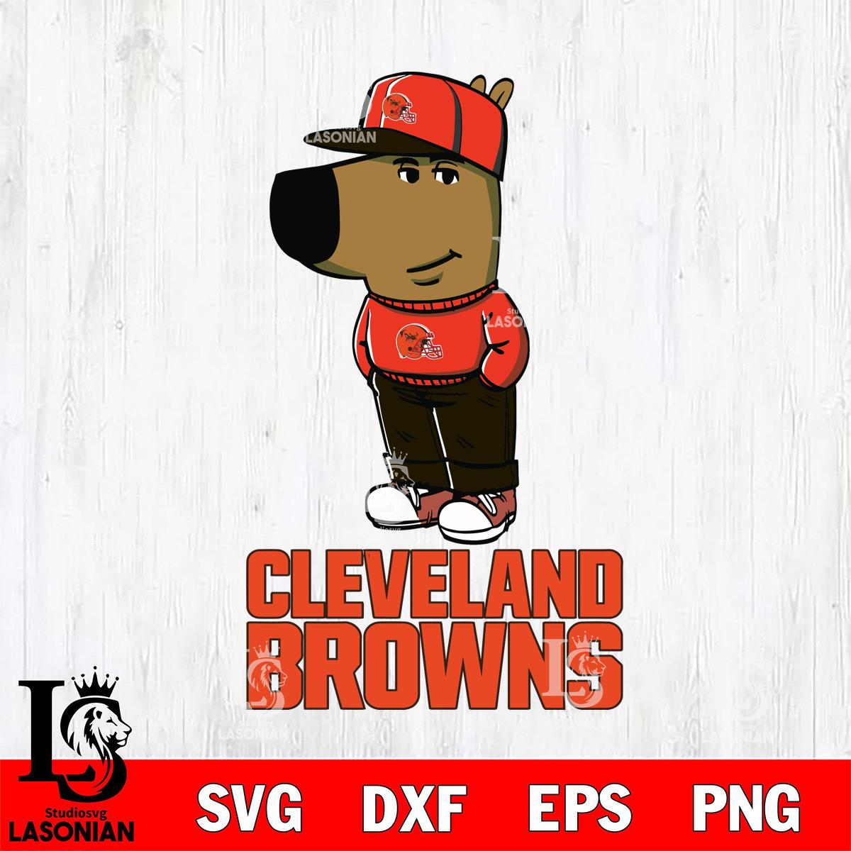 Cleveland Browns Chill Guy – lasoniansvg