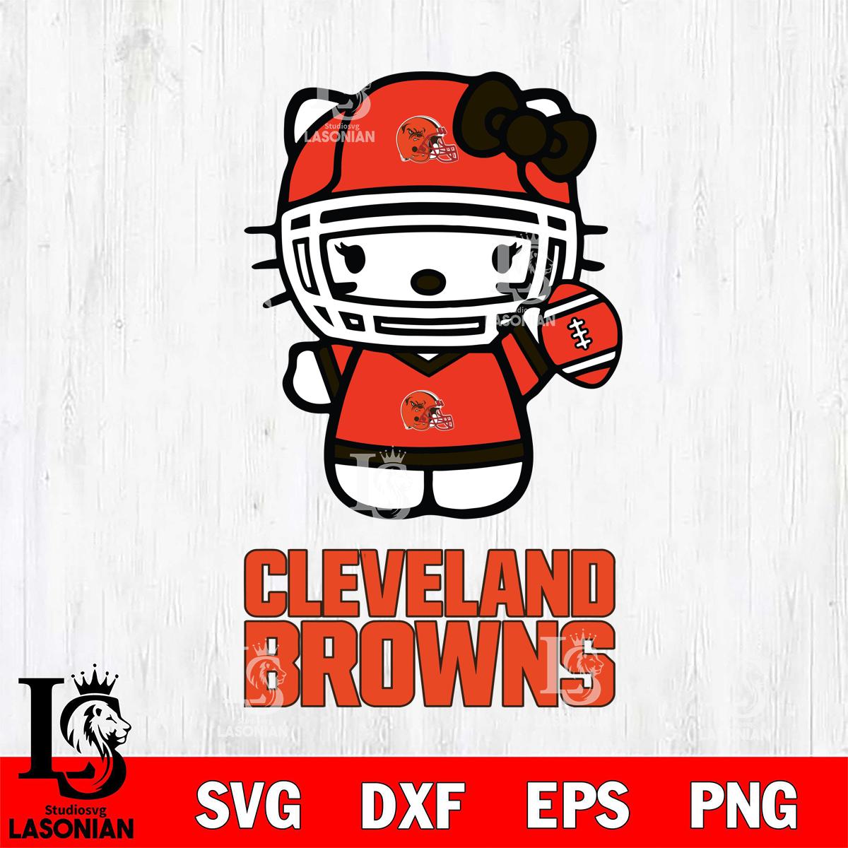 Cleveland Browns Hello Kitty Nfl 1 – lasoniansvg