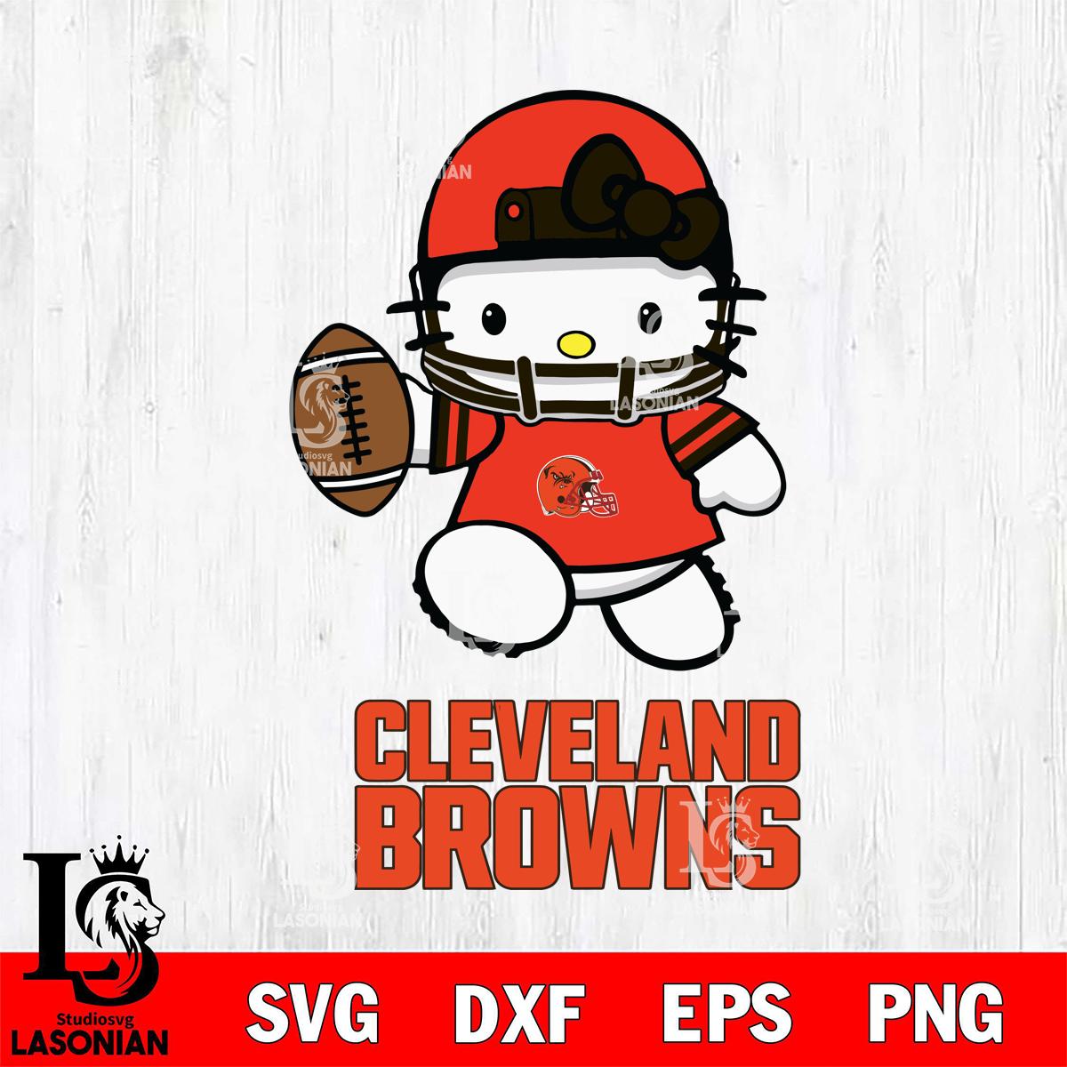 Cleveland Browns Hello Kitty Nfl 4 – lasoniansvg