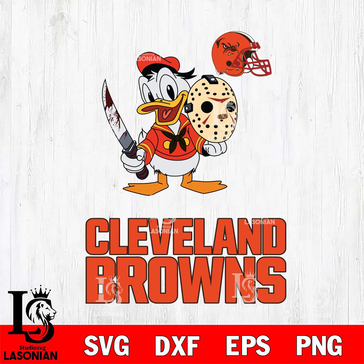 Cleveland Browns Jason Voorhees 12 – lasoniansvg