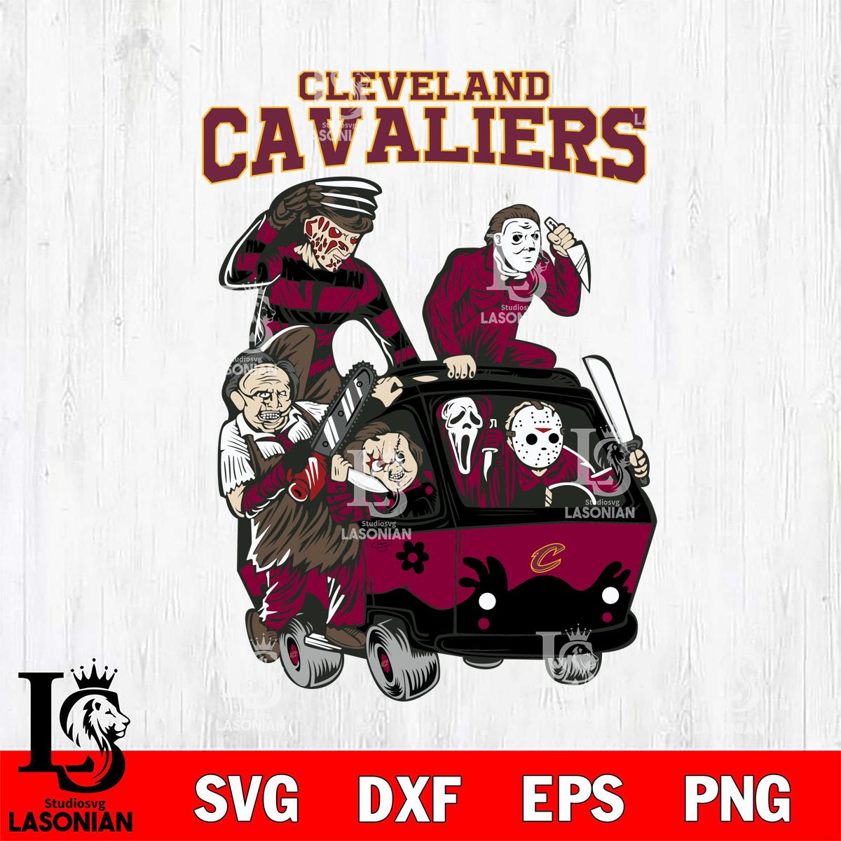Cleveland Cavaliers Jason Voorhees Horror 10 – lasoniansvg