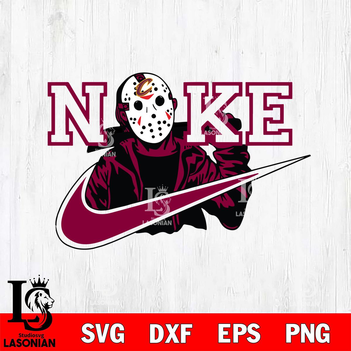 Cleveland Cavaliers Jason Voorhees Nike – lasoniansvg