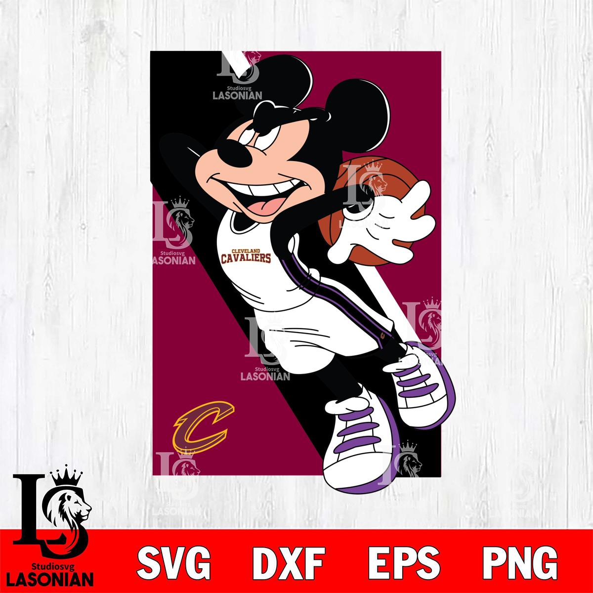 Cleveland Cavaliers Mickey Minne 6 Nba – lasoniansvg