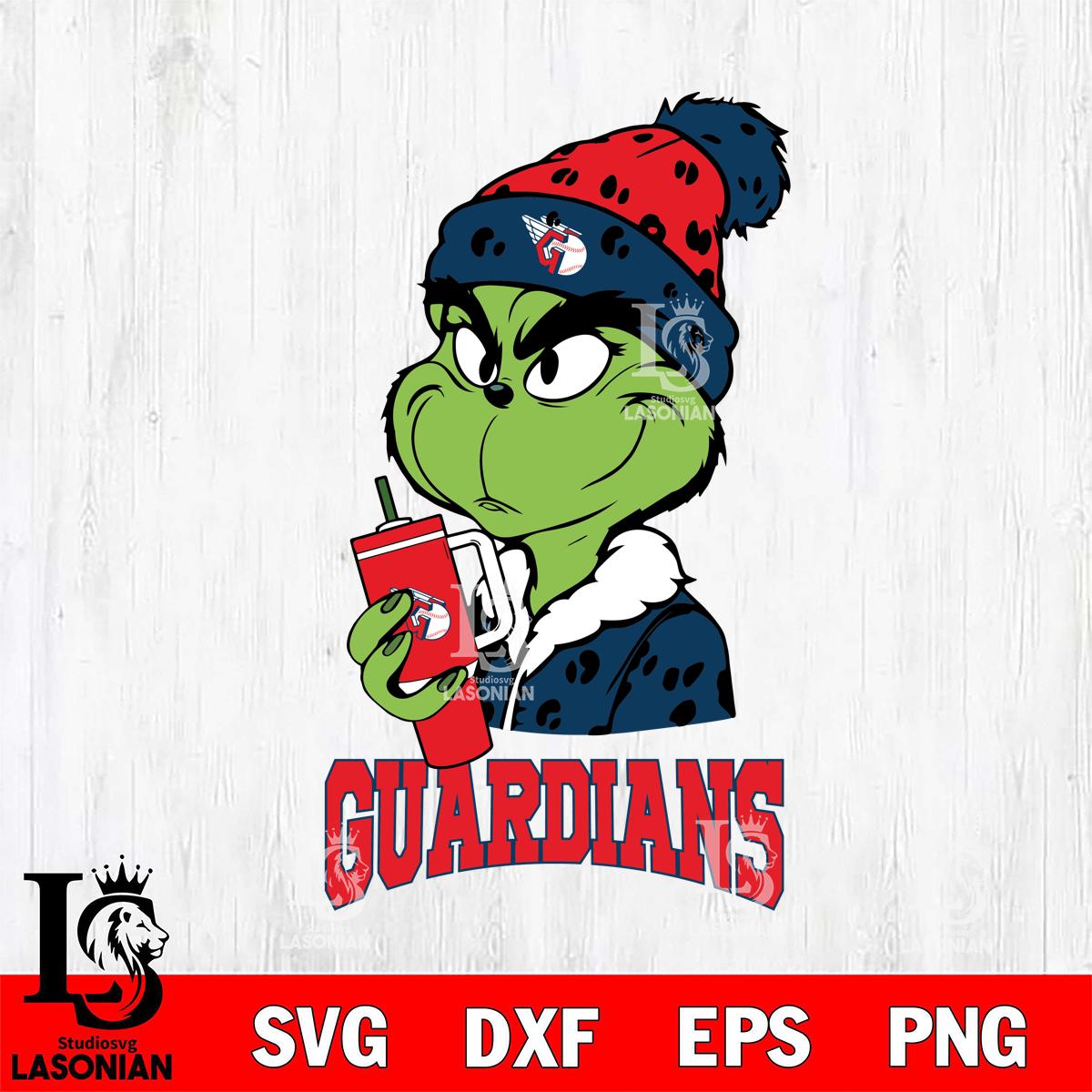 Cleveland Guardians Grinch Bougie Leopard – lasoniansvg
