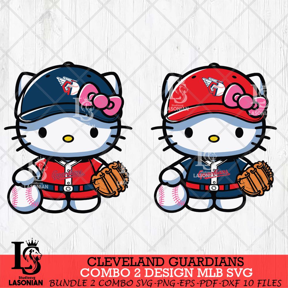 Cleveland Guardians Hello Kitty Bundle 2 SVG – lasoniansvg