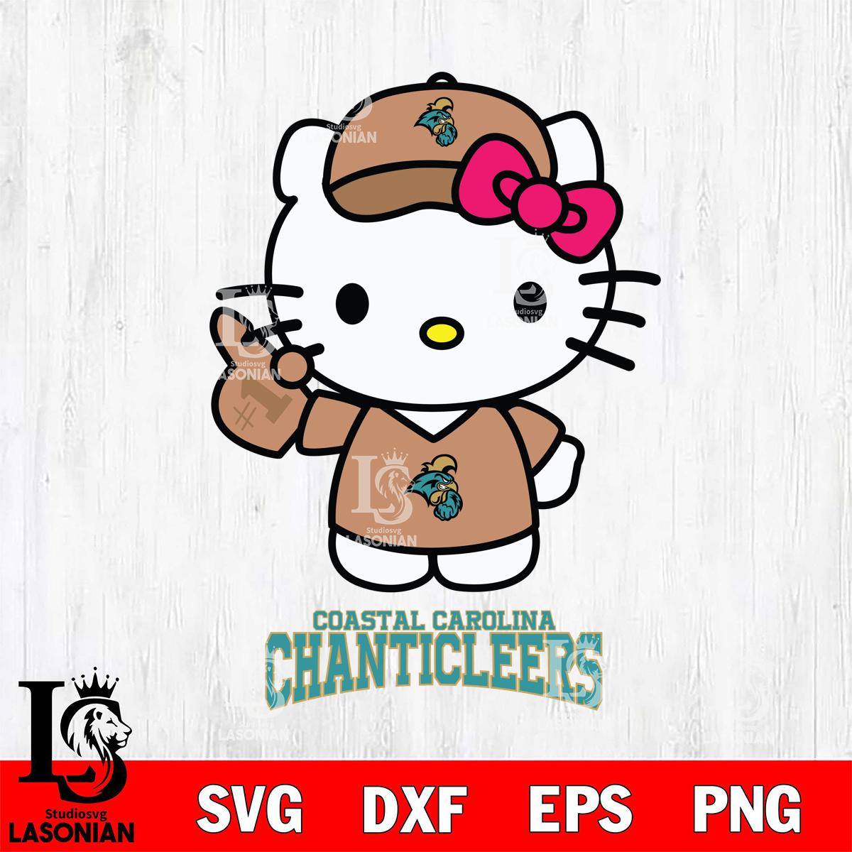 Coastal Carolina Chanticleers Hello Kitty Best Fan – lasoniansvg