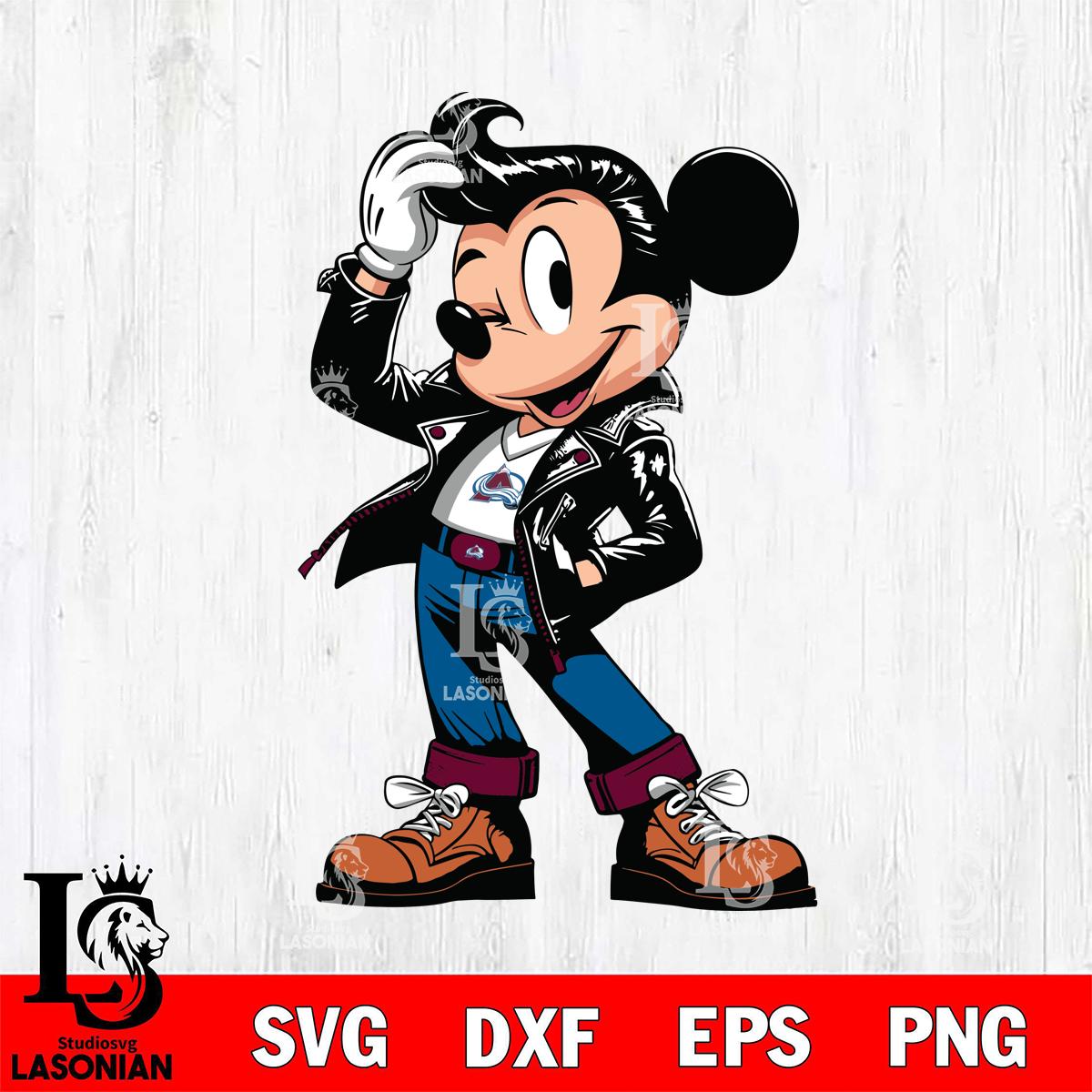 Colorado Avalanche Handsome Mickey Mouse – lasoniansvg