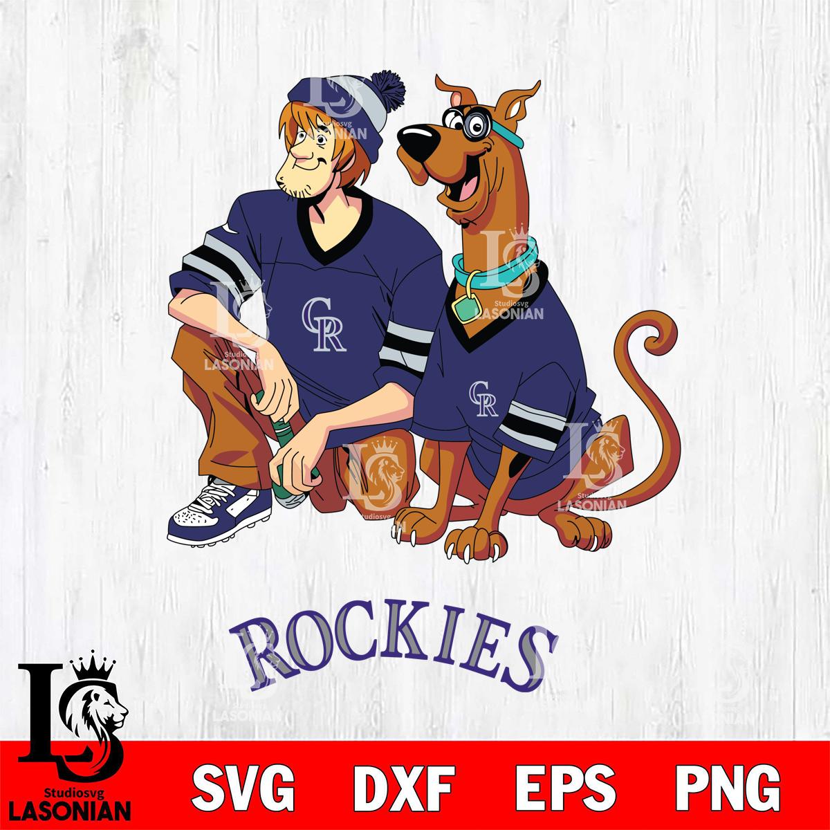 Colorado Rockies Shaggy And Scooby Doo – lasoniansvg